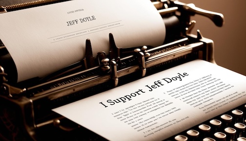LTE: Support for My Husband, Jeff Doyle - HopNews